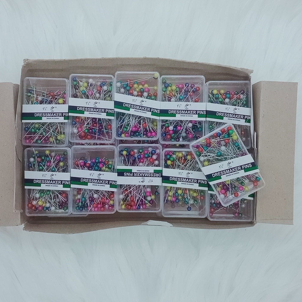 Jual Farida Jarum Pentul Hijab Anti Karat Ukuran Mini Dan Besar ...