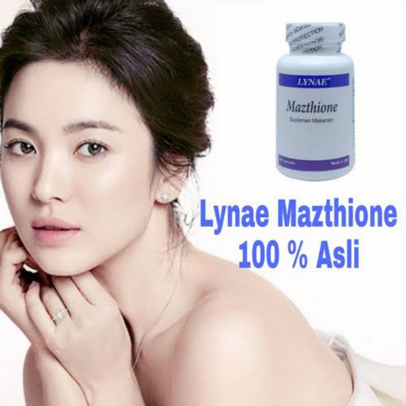 Jual MAZTHIONE - MAZTHIONE L GLUTATHIONE suplemen pemutih tubuh | Shopee Indonesia