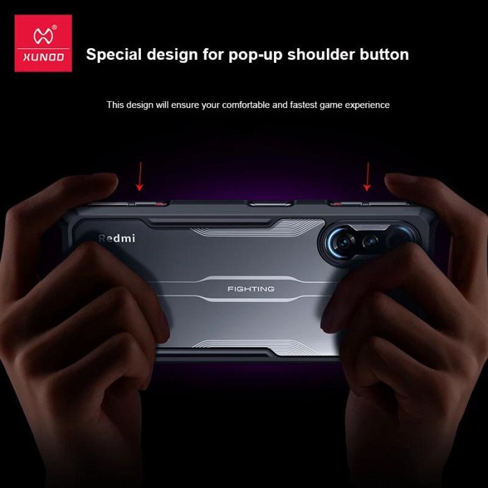 Jual XIAOMI REDMI K40 GAMING ORIGINAL XUNDD HARD CASE CLEAR SOFT ARMOR ...