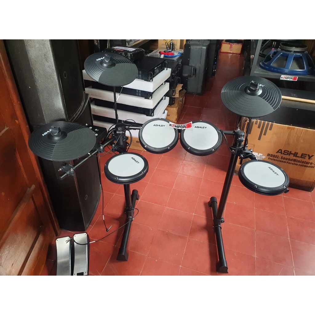 Jual DRUM KIT ELEKTRIK ASHLEY SD512 DRUM KIT ASHLEY SD 512 | Shopee ...