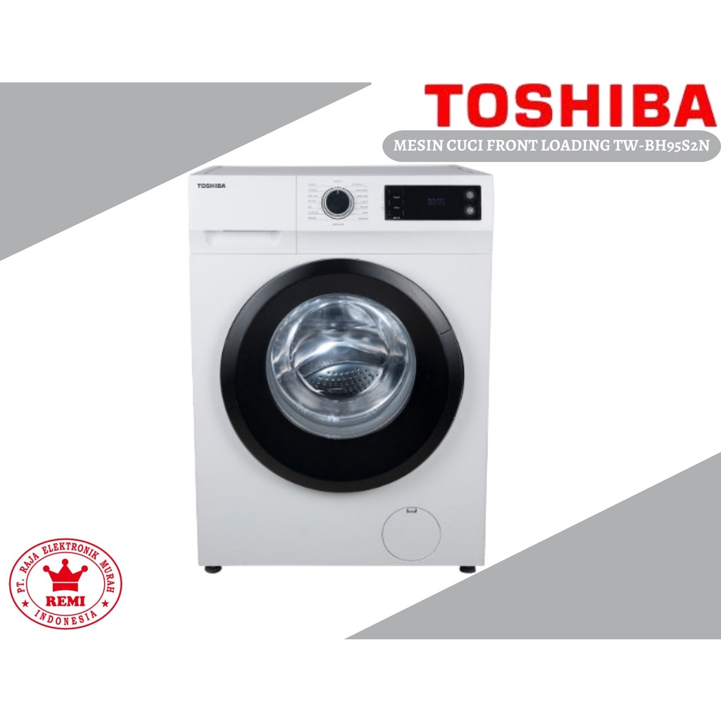Jual MESIN CUCI FRONT LOADING TOSHIBA TW-BH95S2N / FRONT LOADING ...
