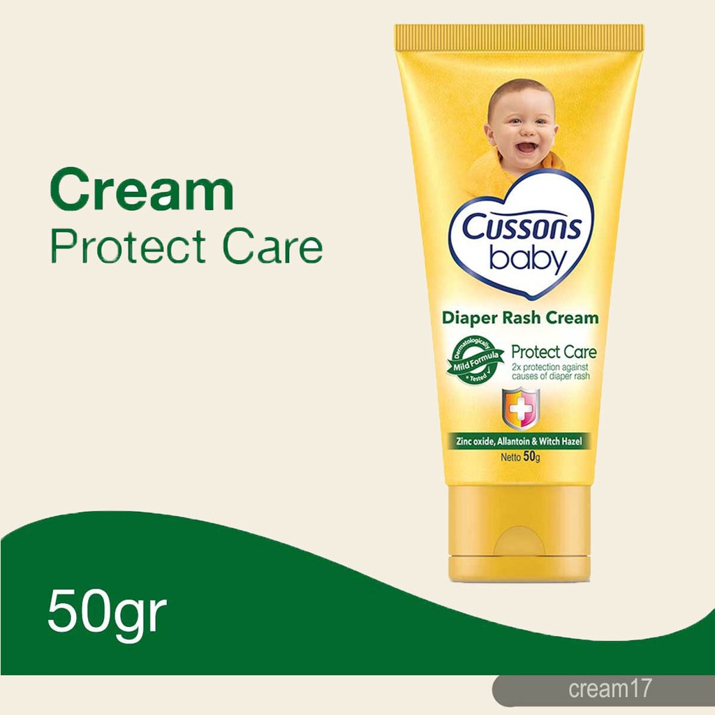 Jual CUSSONS BABY CREAM PROTECT CARE - DIAPER RASH CREAM CUSSONS BABY ...