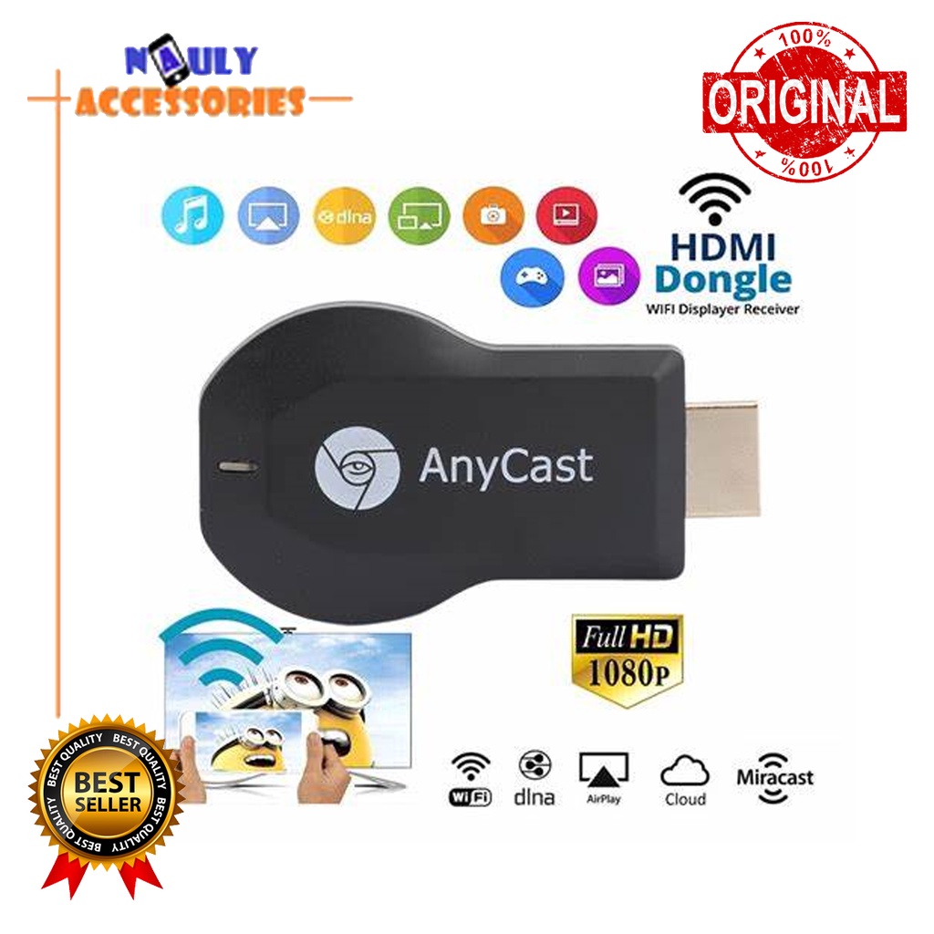 Jual AnyCast Wifi Display HDMI Dongle - Any Cast Wifi Display Recieve ...