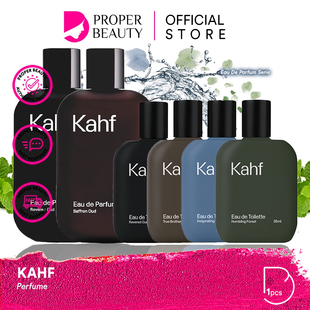 Jual KAHF Parfume Indonesia / Eau De Toilette Parfum Pria 35ml 100ml ...