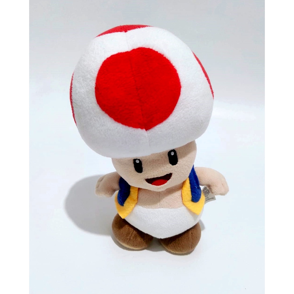 Jual Boneka Toad Super Mario Bros Original Nitendo Jepang Toad Plush ...