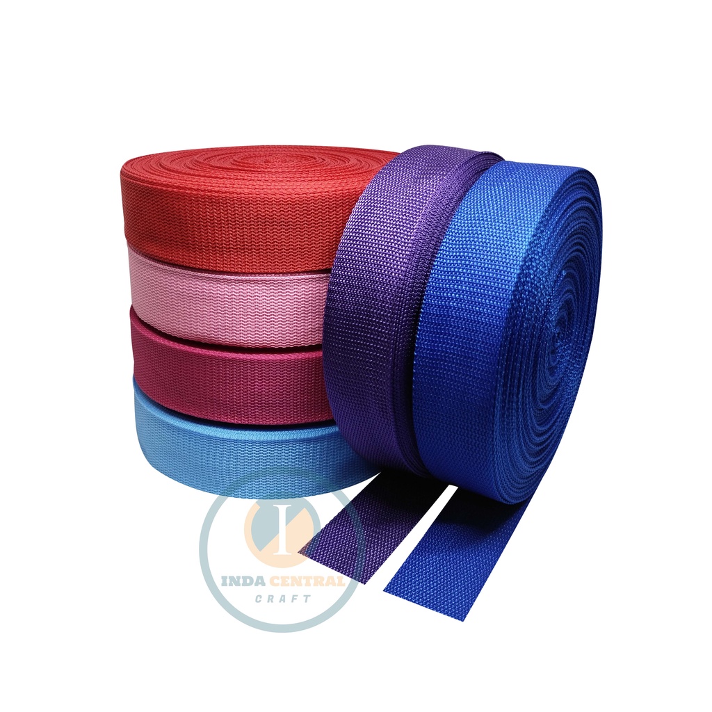 Jual TALI WEBBING BISBAN TAS LEBAR 3.8 CM / TALI STRAP TAS PER ROL ...