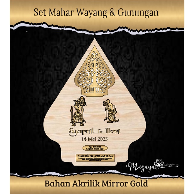 Jual Set Mahar Wayang & Gunungan | Shopee Indonesia