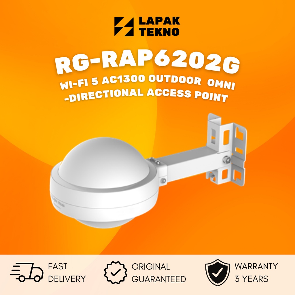 Jual RUIJIE REYEE RG-RAP6202G WIFI 5 OUTDOOR OMNI ACCESS POINT RG ...