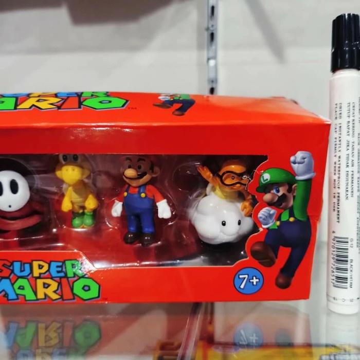 Jual MUST HAVE!! MAINAN STATIC FIGURE SUPER MARIO SET SUPER MARIO LUIGI ...