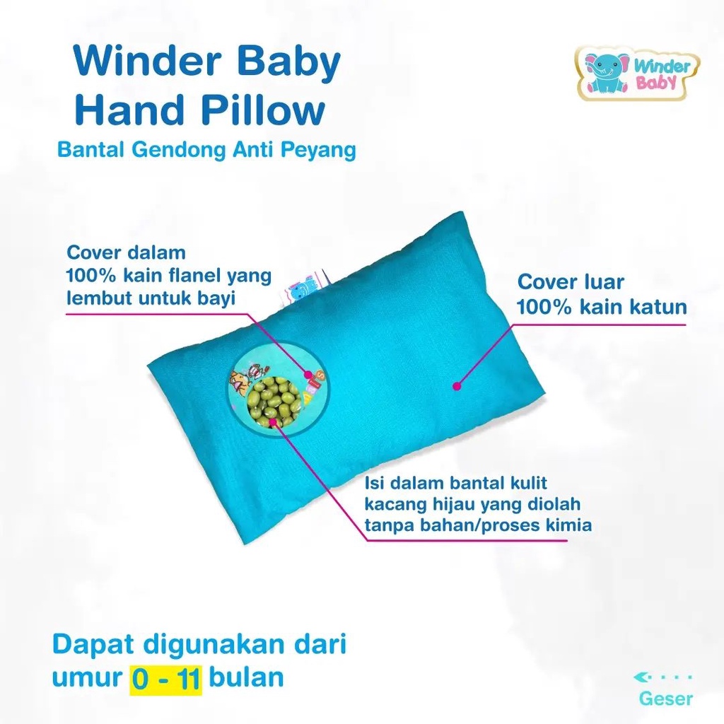 Jual BANTAL TANGAN - bantal peyang bayi - bantal bayi anti peyang ...