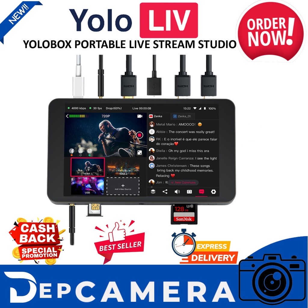 Jual Yolobox Yolo Liv Portable Live Stream | Shopee Indonesia