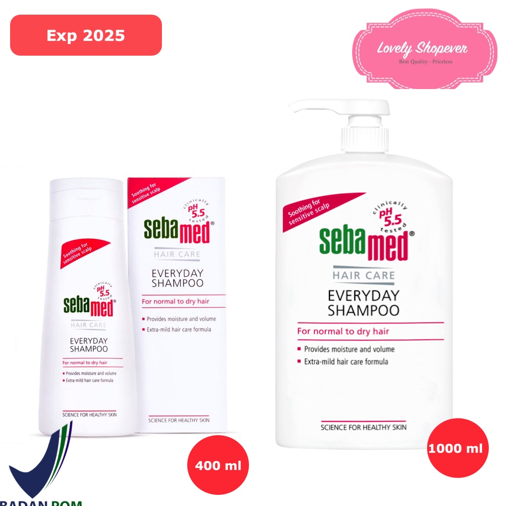 Jual [SALE] SEBAMED - Everyday Every Day Shampoo 400 ml 400ml 1000 ml ...