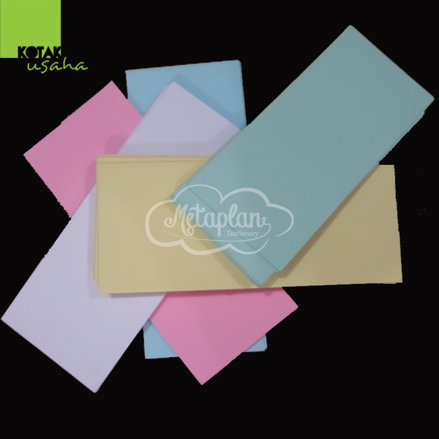 Jual Kartu Metaplan Bentuk Kotak Persegi (250 lembar 5 warna) | Shopee ...