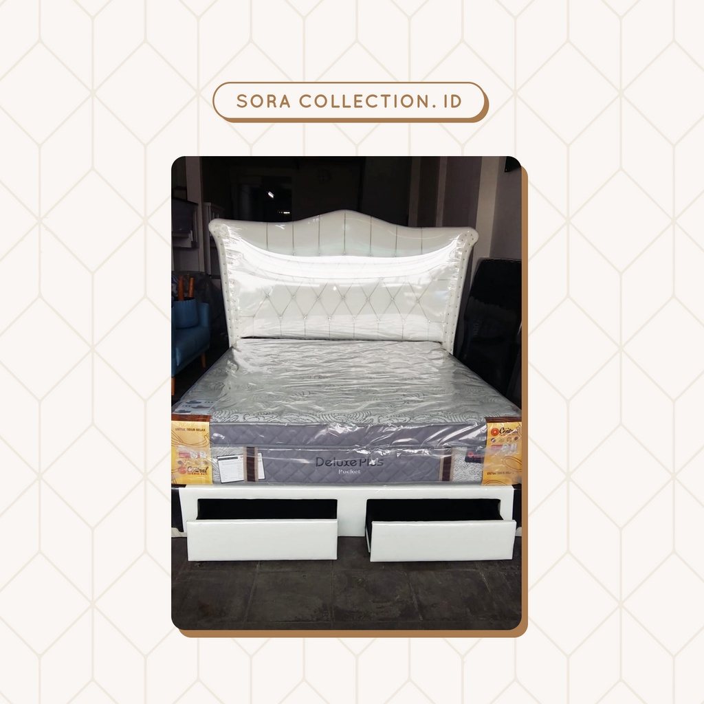 Jual Divan Laci + Sandaran Jaguar Wings - Rangka Tempat Tidur Uk ...