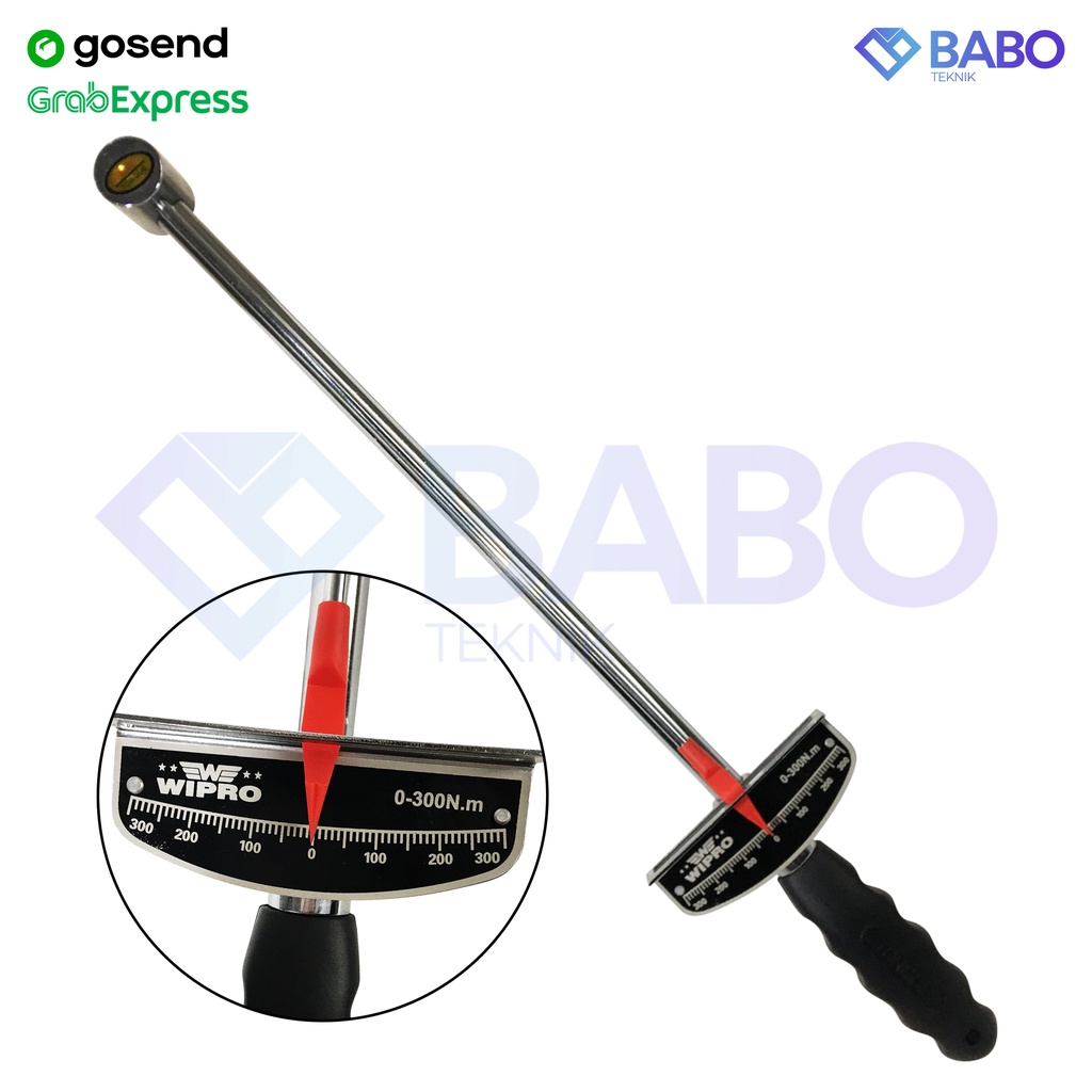 Jual WIPRO TJ-300 KUNCI MOMENT / TORSIMETER DRIVE 1/2 0-300 N.m ...