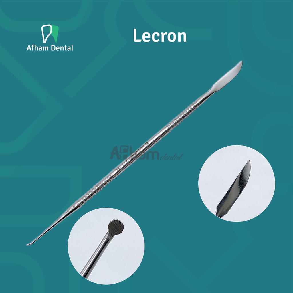 Jual Dental lecron lecrown Lekron crownmess spatula semen | Shopee ...