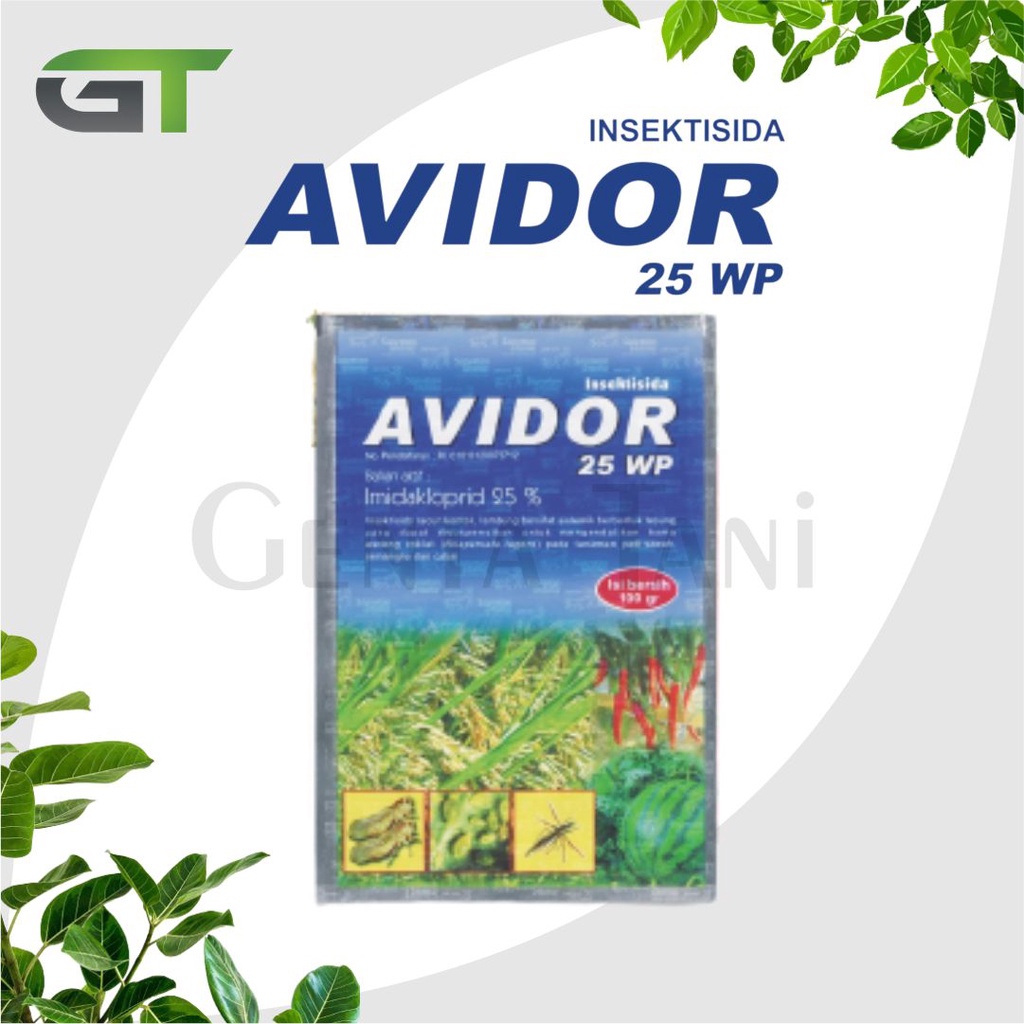 Jual AVIDOR 25 WP 100 GRAM INSEKTISIDA HAMA WERENG | Shopee Indonesia