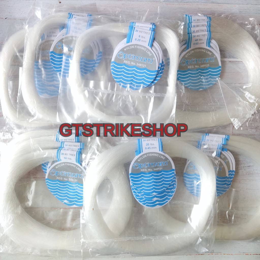Jual Senar Optimum Ukuran Lengkap Senar Nelayan, Senar Rangkaian, Senar ...