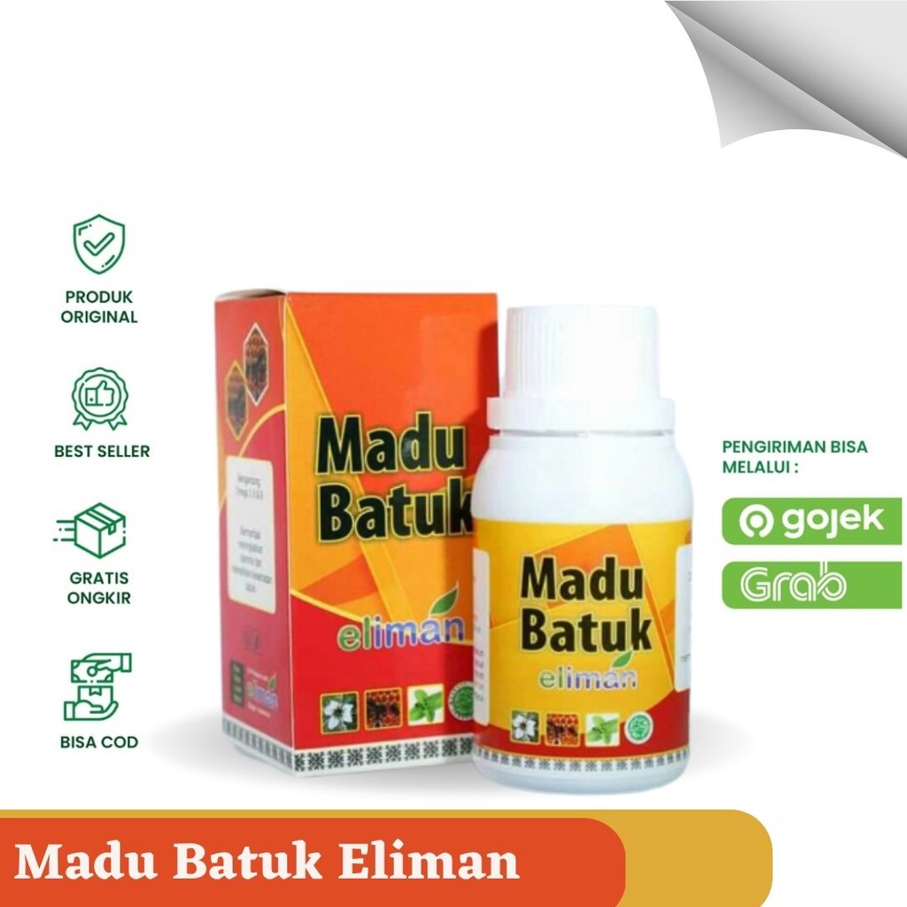 Jual Madu Batuk Eliman Obat Batuk Dewasa - Madu Fluba 175ml | Shopee ...
