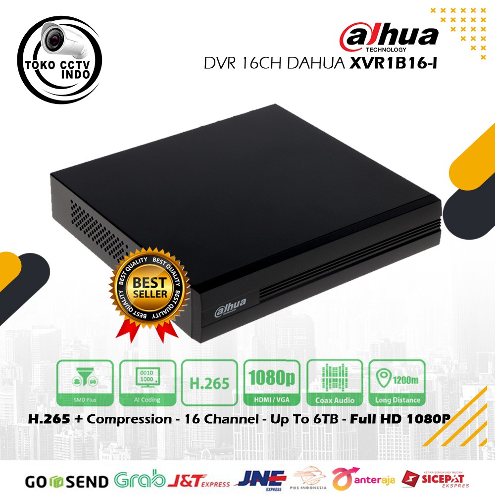 Jual DVR 16CH Dahua Cooper 2mp | Shopee Indonesia