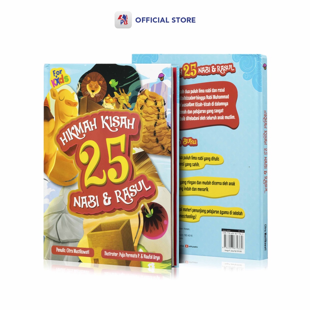 Jual Buku Cerita Anak Bergambar / Hikmah Kisah 25 Nabi Dan Rasul / MIZAN MEDIA UTAMA - MMUK ...