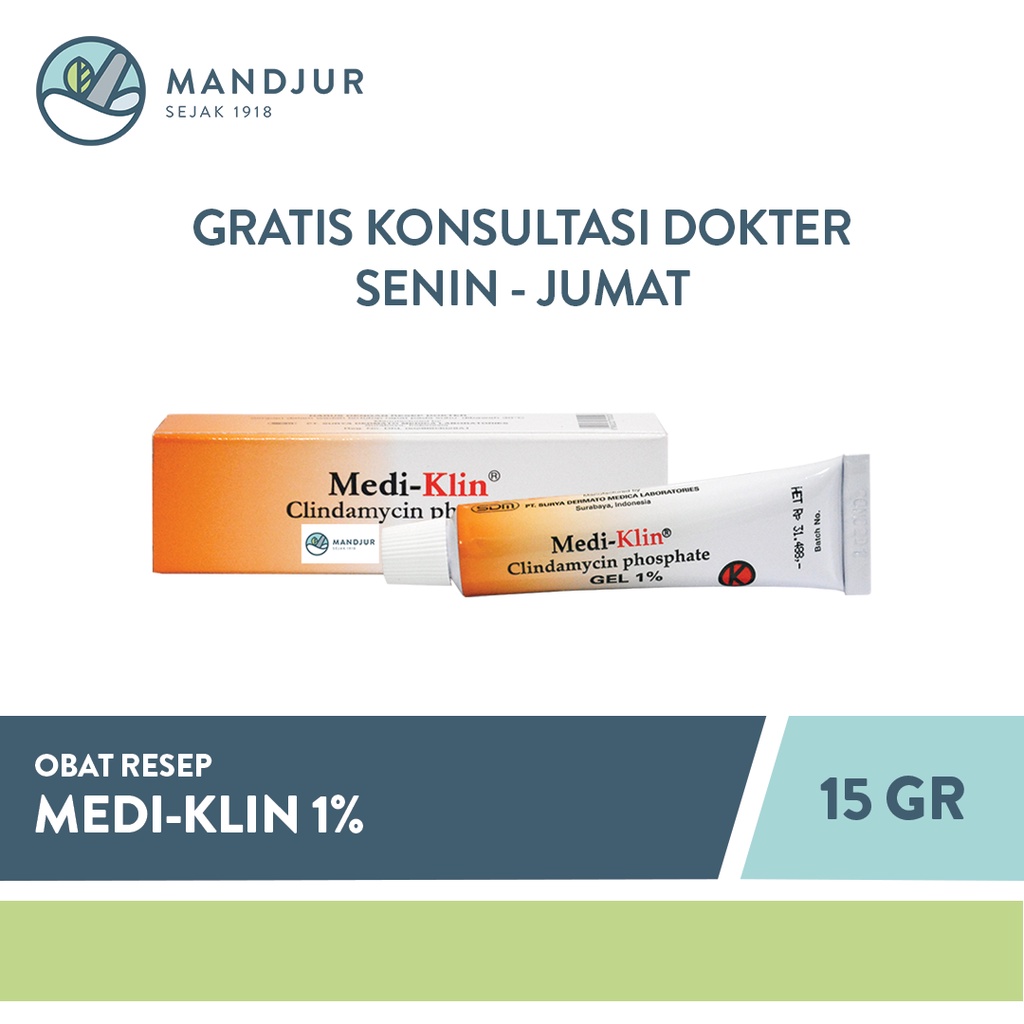 Jual Medi-Klin Gel 15 Gram | Shopee Indonesia