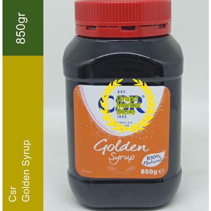 Jual CSR Golden Syrup 850gr 850 g Sirup Tebu Kuning 100% Natural ...