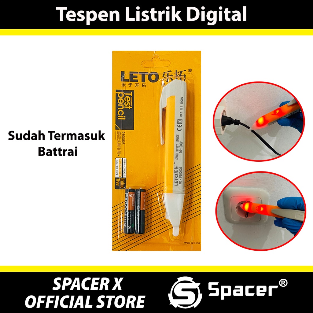 Jual Tespen Listrik Digital Pendeteksi Kabel Putus | Shopee Indonesia