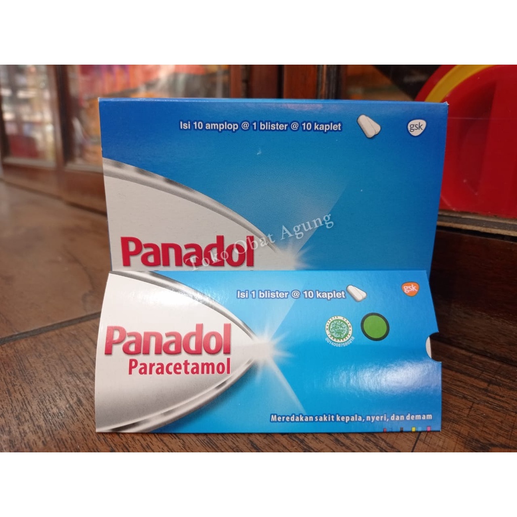 Jual Panadol Biru Paracetamol (1 Strip Isi 10 Tablet). Pereda Demam ...