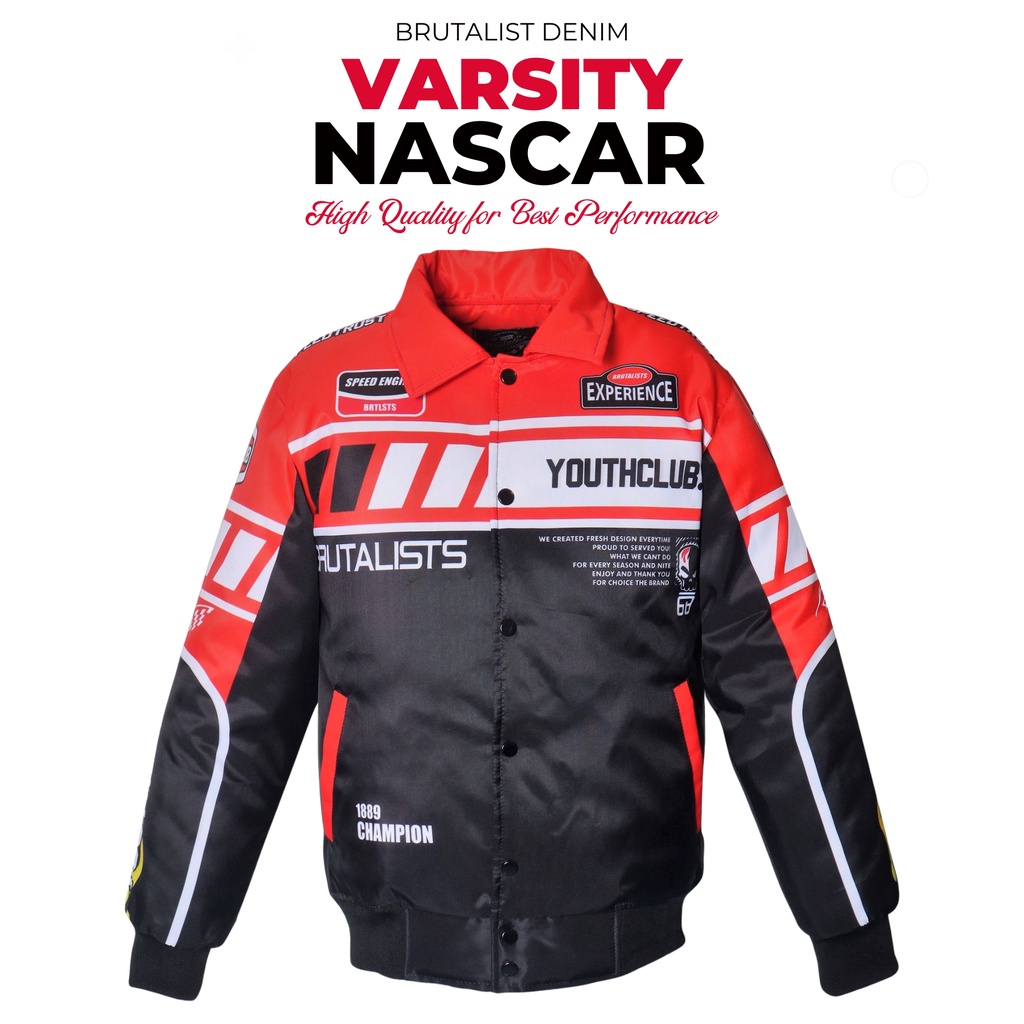 Jual Jaket Nascar Vintage Racing Jacket Motif NASCAR RACING 68 ...