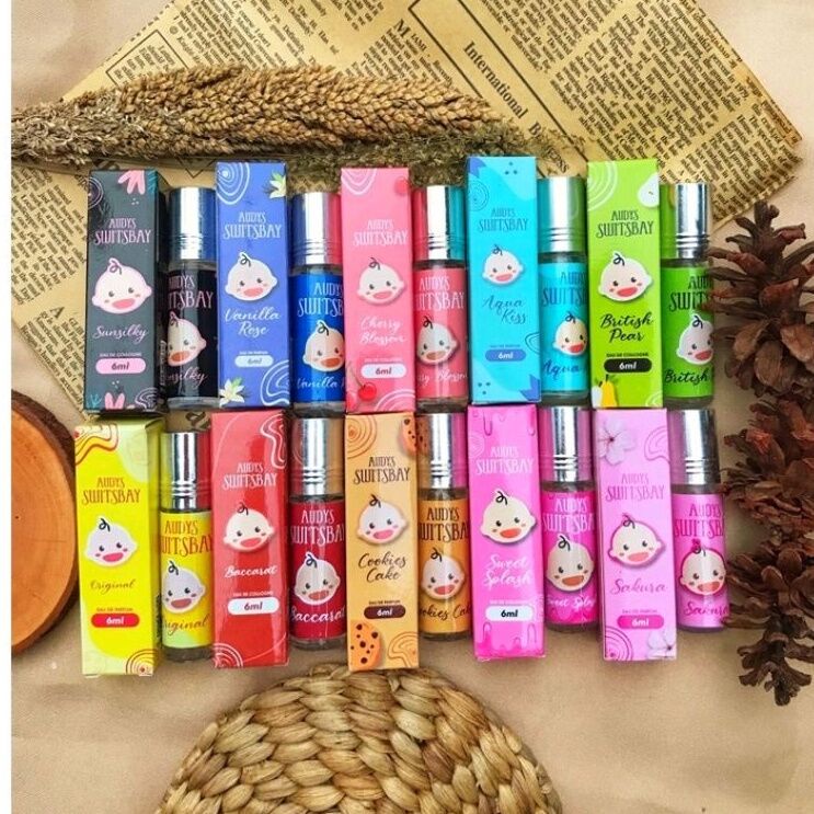 Jual Parfum ZWITSAL audys switsbay Switsal ORIGINAL ROLL ON 6ML ...
