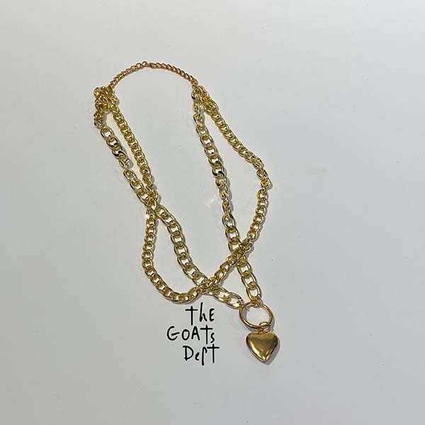 Jual The Goats Dept - Dinda Gold Chain Pendant With Photo Slot Necklace ...