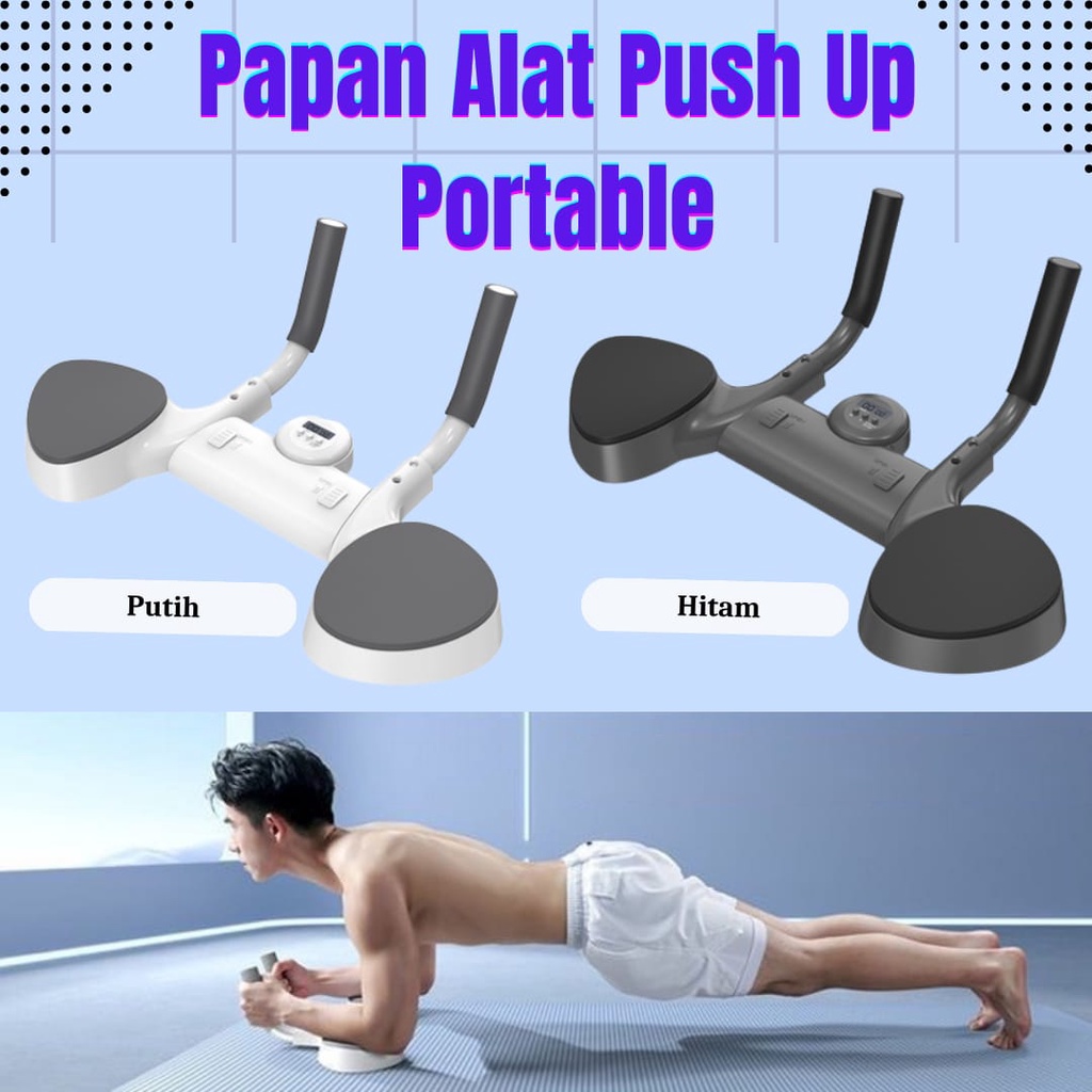 Jual Alat Push Up Stand Push Up Alat Olahraga Fitness electrik otomatic ...