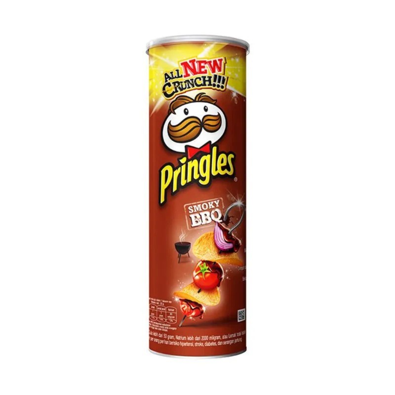 Jual PRINGLES POTATO CRISPS SMOKY BBQ KLG 107GR | Shopee Indonesia