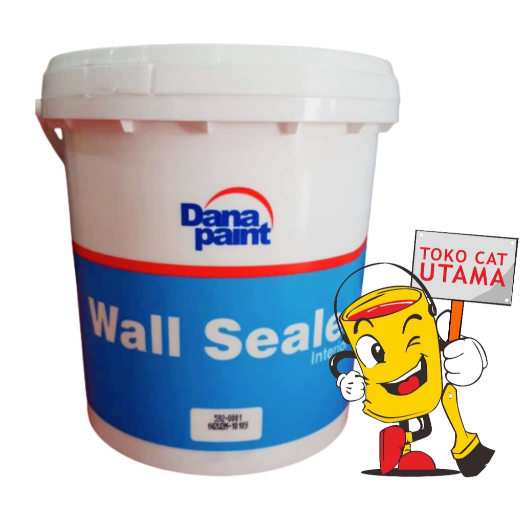 Jual Danapaint Wall Sealer Cat Dasar Tembok Interior 20 Kg | Shopee ...