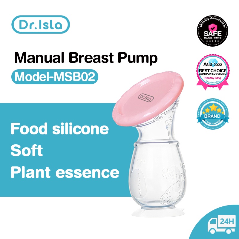 Jual Dr.isla Pompa ASI Manual 100 ml Penampung asi （Breast pump） BPA ...