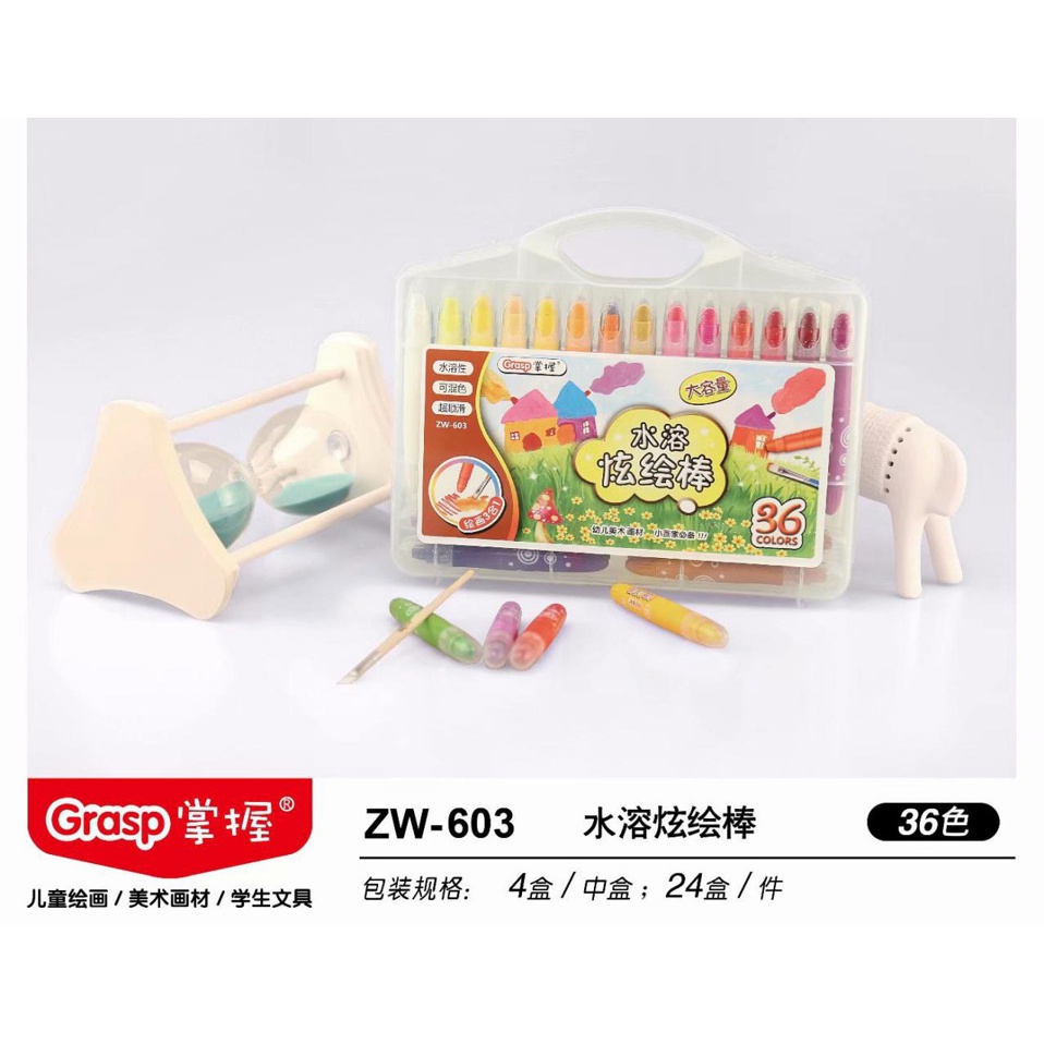 Jual Crayon Grasp isi 36 Mata Besar | Shopee Indonesia