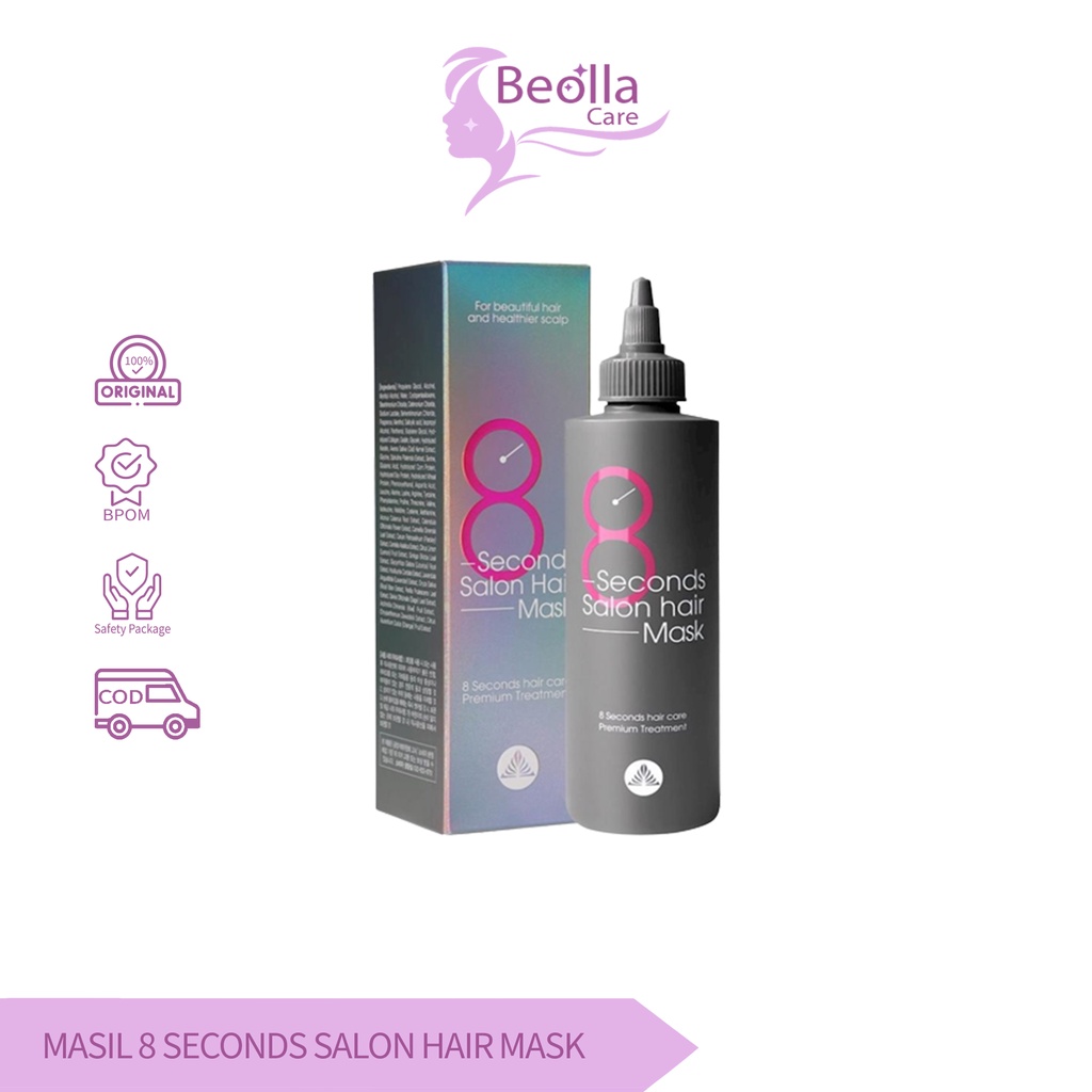 Jual MASIL 8 Seconds Salon Hair Mask 100ml & 200ml | Shopee Indonesia