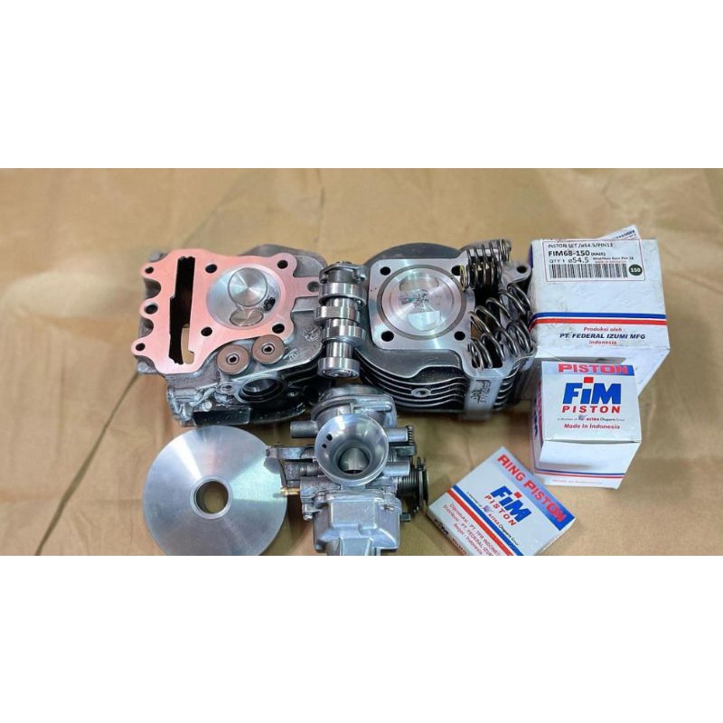 Jual PAKET MESIN BEAT MP7 130 CC ROADRACE SPEK RACE | Shopee Indonesia