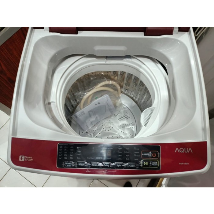 Jual Mesin Cuci 1 Tabung Aqua Sanyo 98Dd Full Otomatis Cuci Kering 9Kg ...