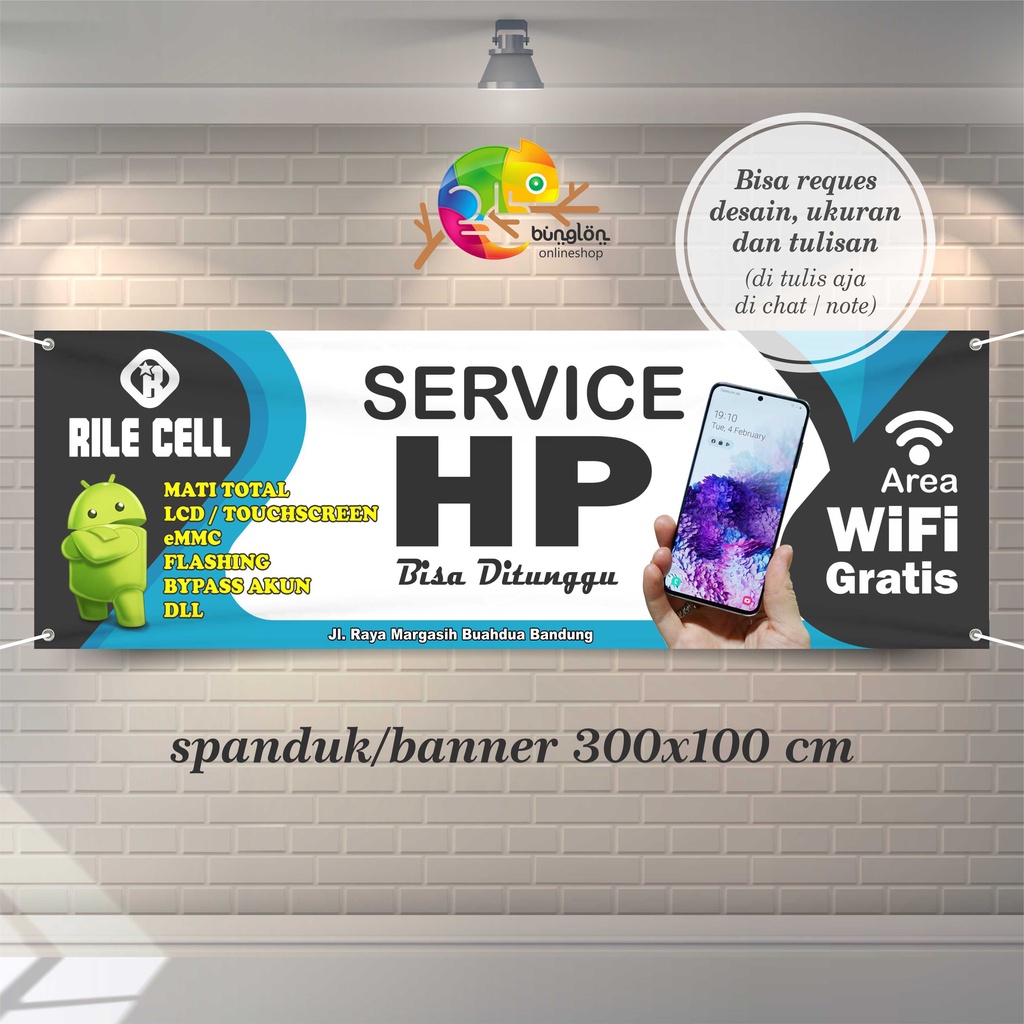 Jual Spanduk, Banner Service HP | Shopee Indonesia