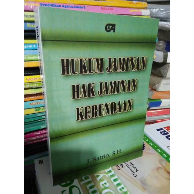 Jual HUKUM JAMINAN HAK JAMINAN KEBENDAAN J. SATRIO | Shopee Indonesia