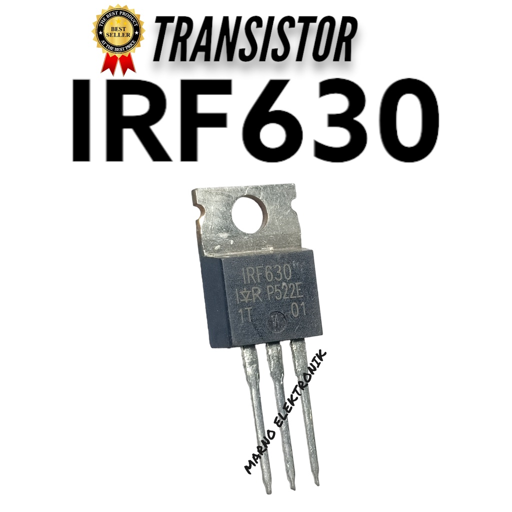 Jual TRANSISTOR TR IRF 630 IRF630 IRF-630 ORI ORIGINAL ASLI | Shopee ...
