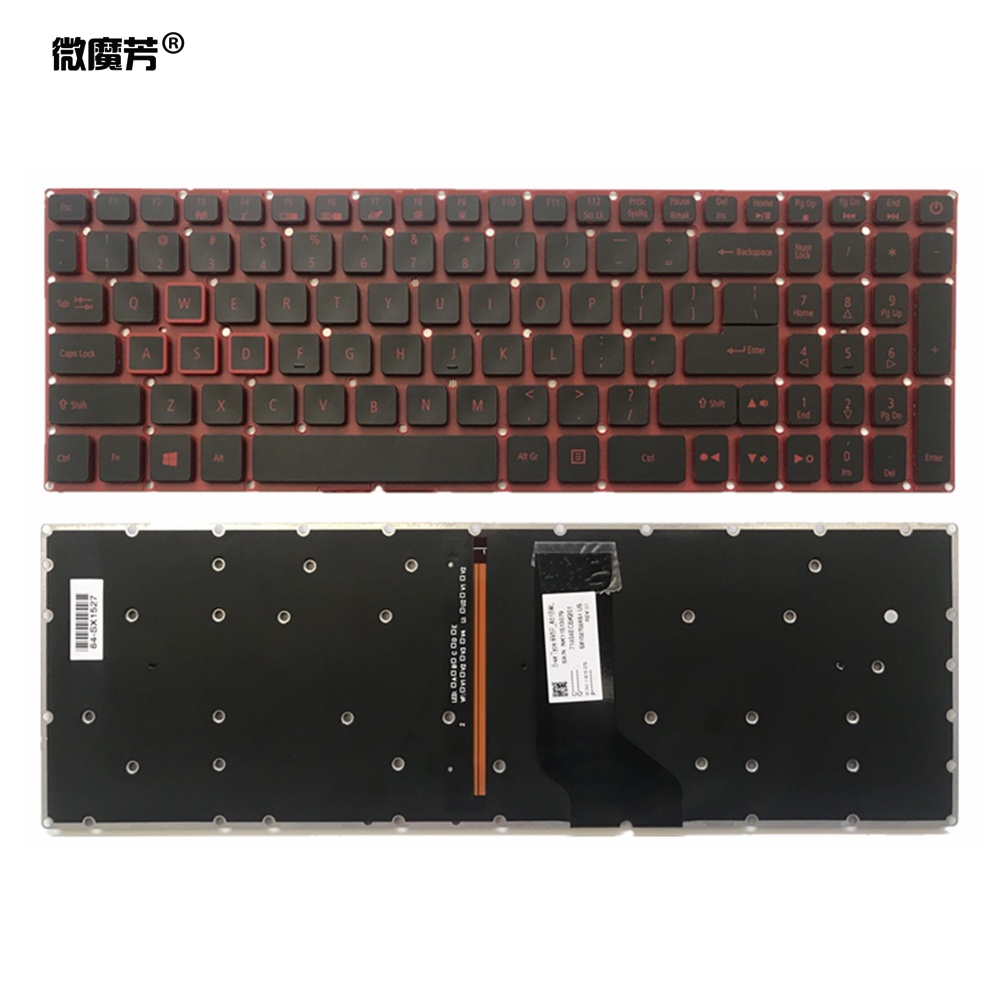 Jual Keyboard Acer Nitro 5 AN515-43 AN515-53 AN515-55 AN517-51 ...