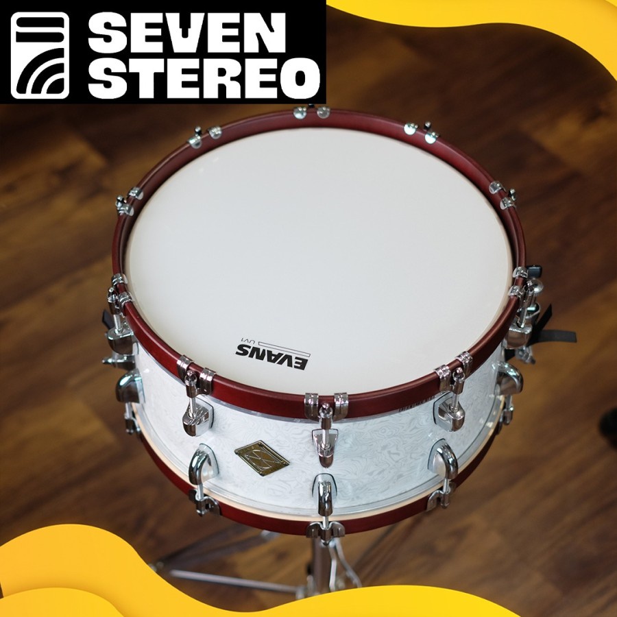 Jual DIXON PDSCL654SWM Classic Series Snare Sub Zero White Maple Hoop ...