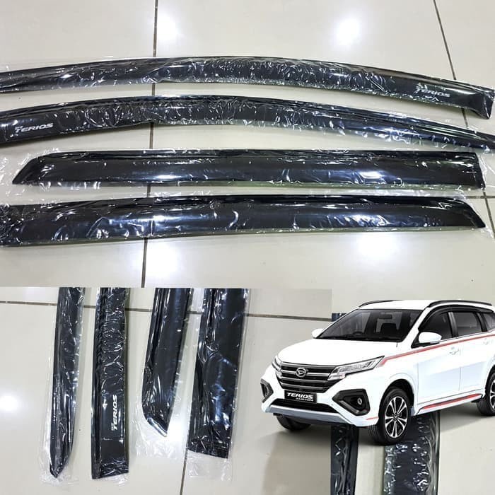 Jual Talang Air / Side Visor Mobil All New Terios Model Slim | Shopee Indonesia