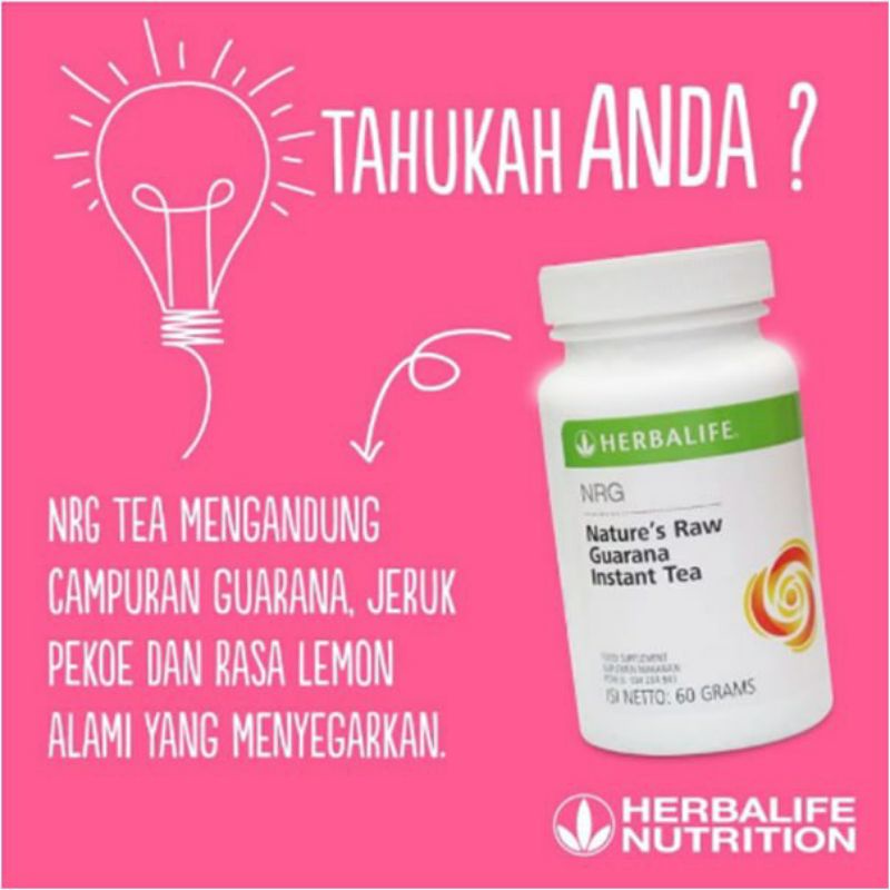 Jual Natures Raw Guarana Tea - NRG Tea | Shopee Indonesia