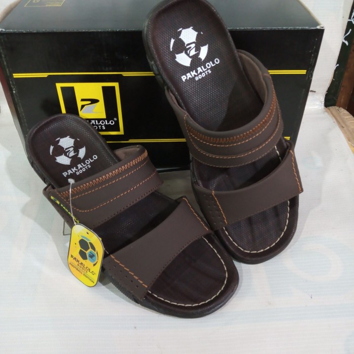 Jual Sandal Pakalolo Pria Original 100% Kulit Asli Motif Selop Terbaru ...