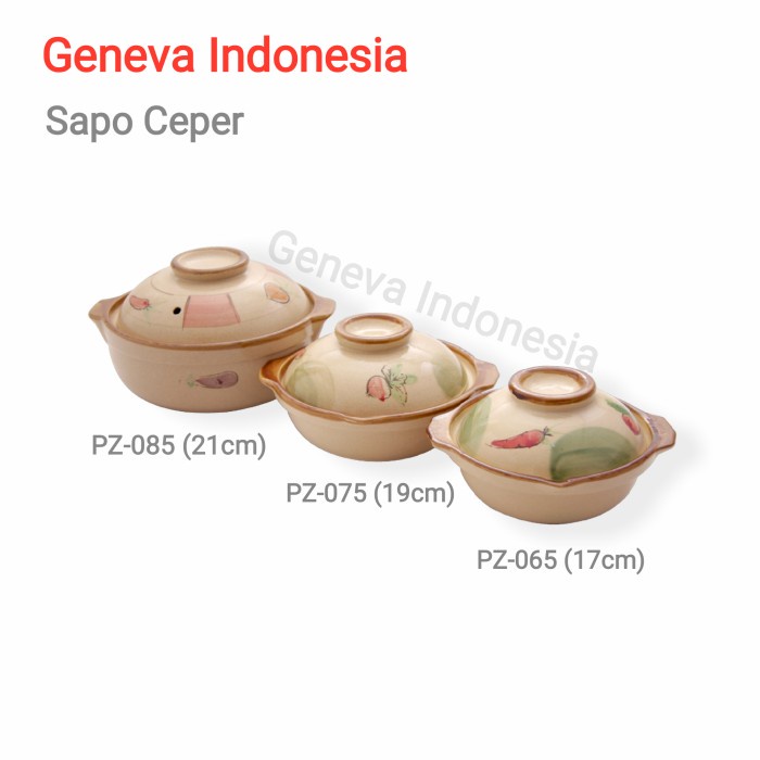Jual Saji Panci Sapo / Mangkok Sapo / Claypot Bowl Panci Claypot Ceper ...