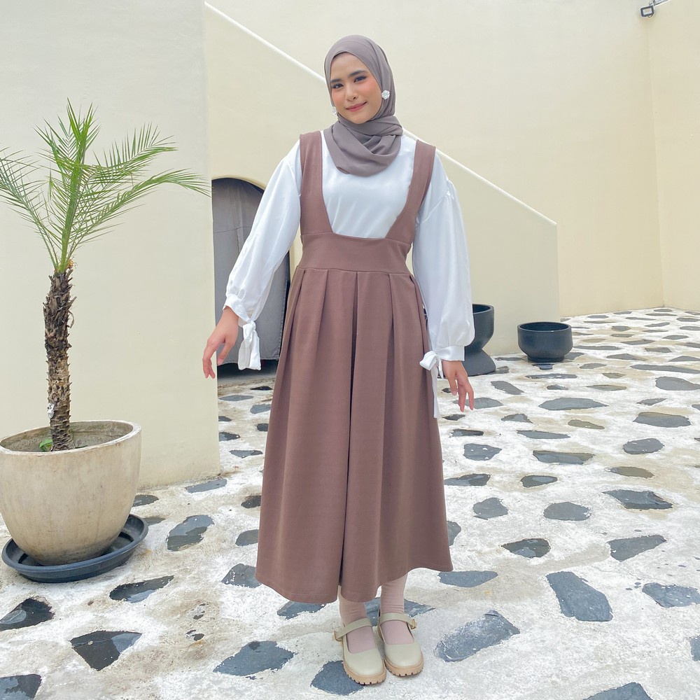 Jual Mybamus Saba Overall Dress – Overall Rok Kekinian – Dress Wanita ...